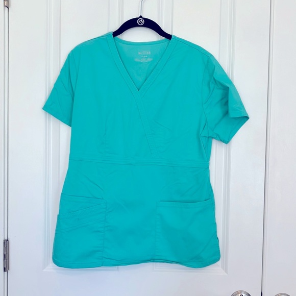 Cherokee | Tops | Cherokee Luxe Scrub Top | Poshmark